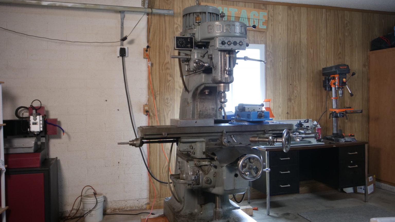 My 70-Year-Old Gorton 9J Vertical Mill – Serial Hobbyism